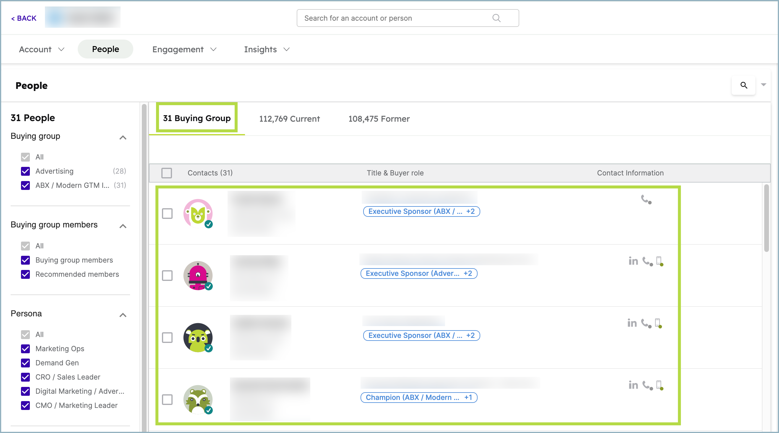View Recommended Buying Group Members – Help Center