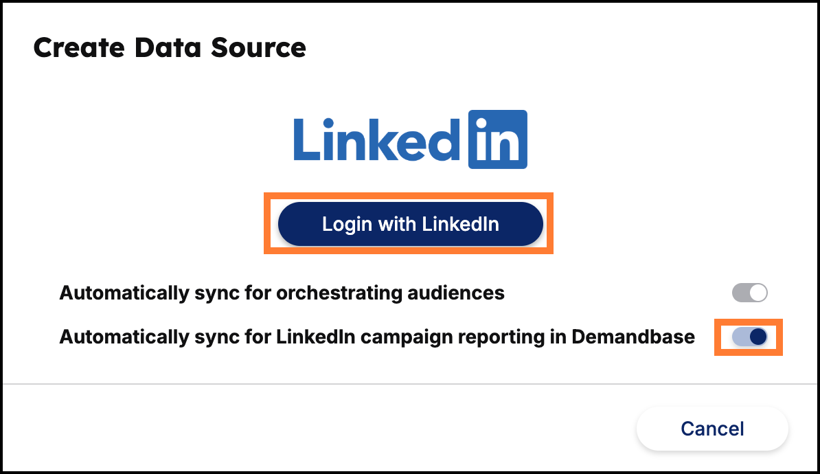 Integrate LinkedIn with Demandbase – Help Center