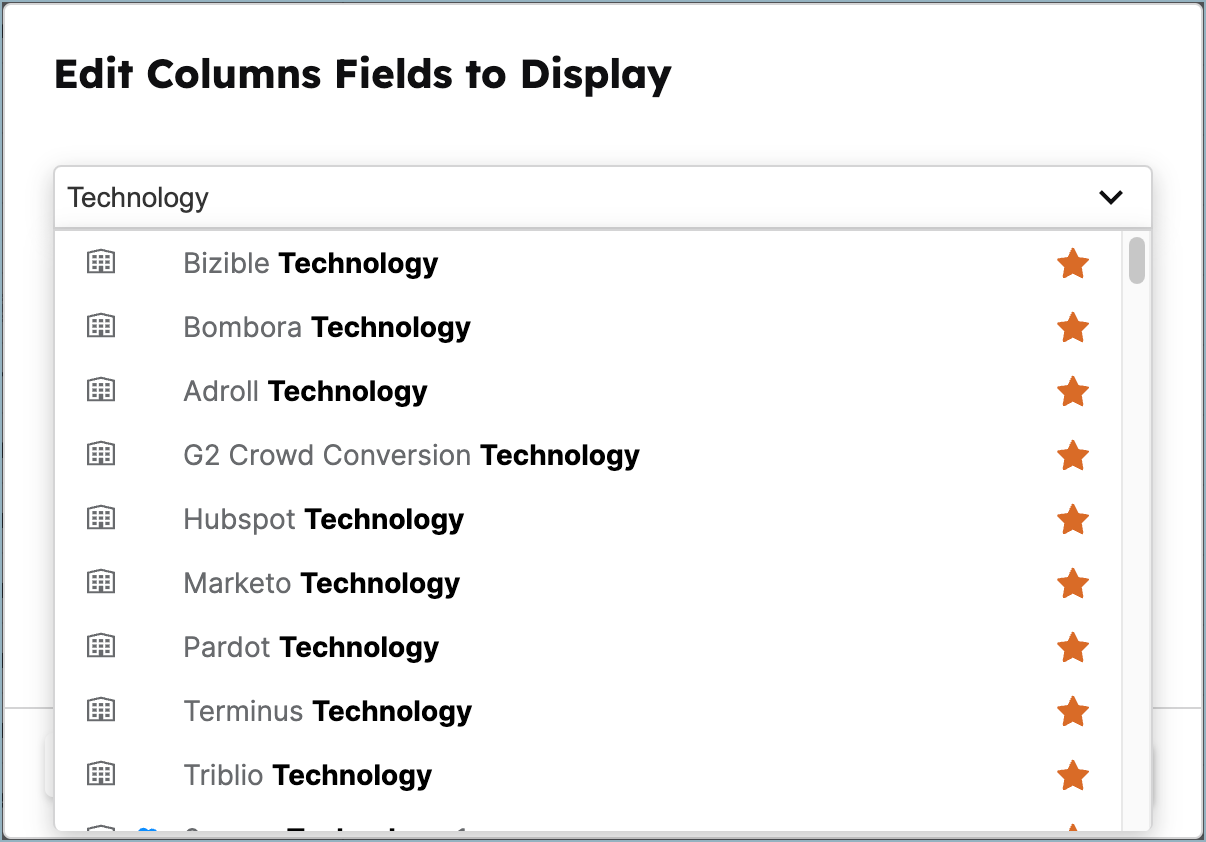 Manage Technographic Data – Help Center